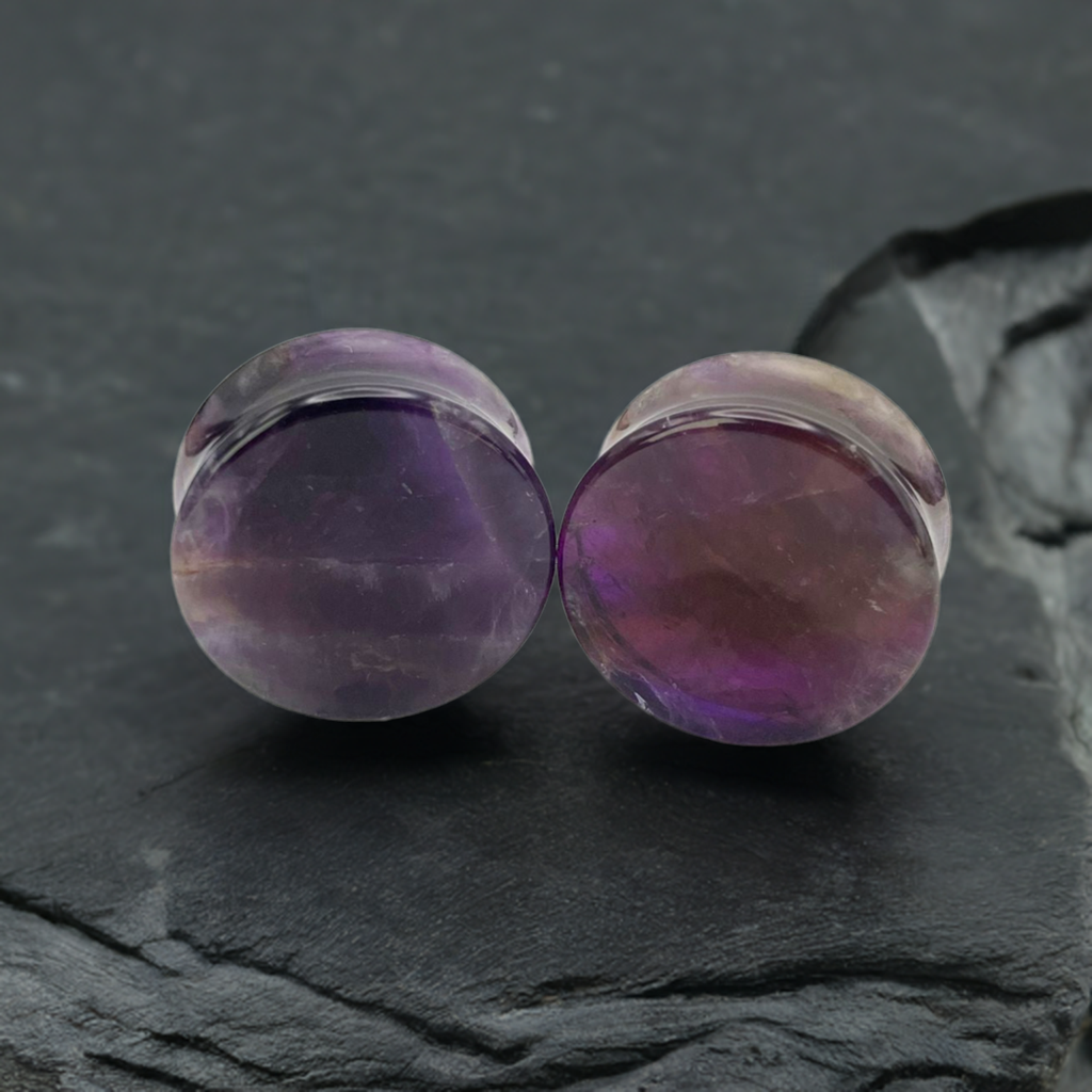 8 mm (0G) Ear Gauges & Plugs — Stone, Wood, Acrylic | USA Based ...